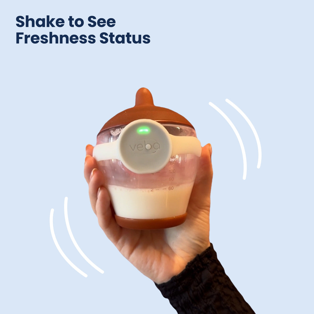 Veba - Baby Bottle Monitor for Breast Milk & Formula Expiration